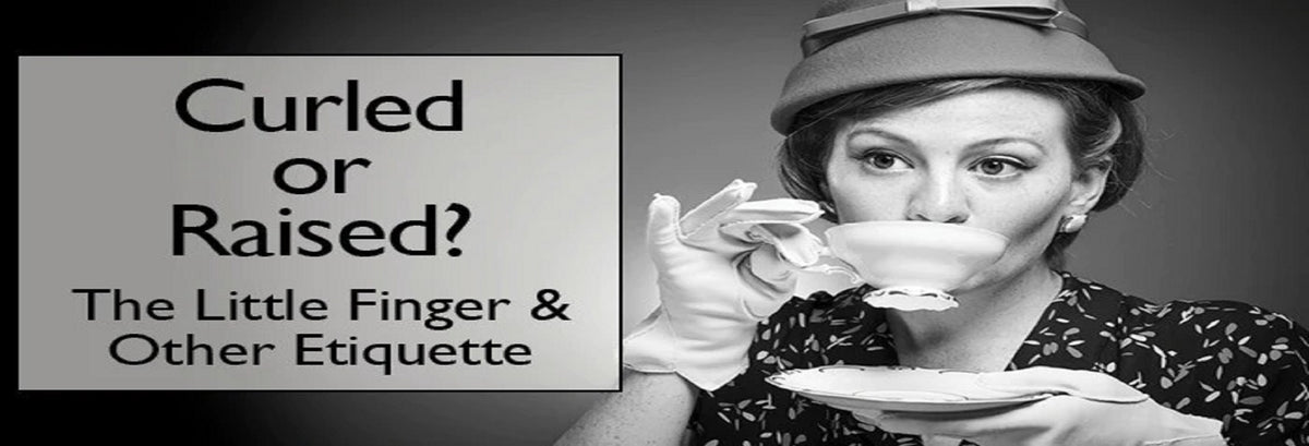 pinky up when drinking