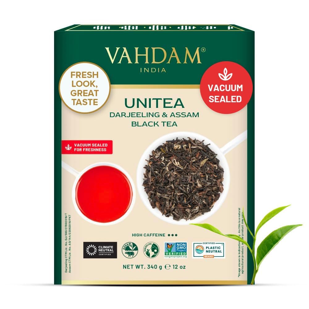 UNITEA Black Tea | 12 Oz | Loose Leaf Tea - VAHDAM® USA