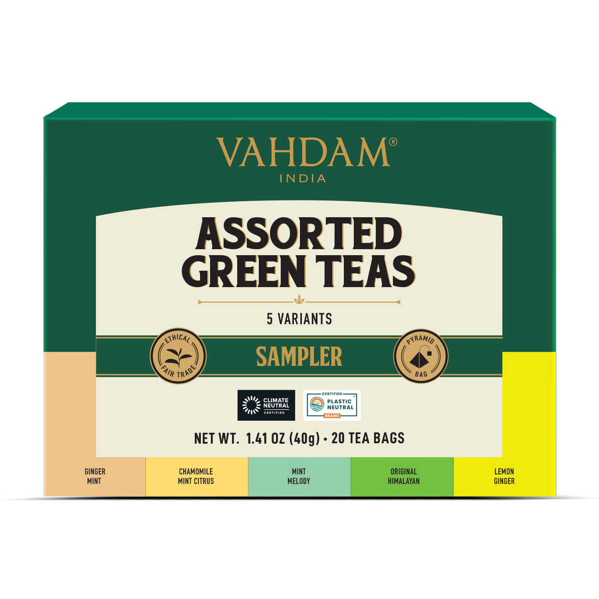 Premium Green Tea Collection | Pure & Fresh | VAHDAM®