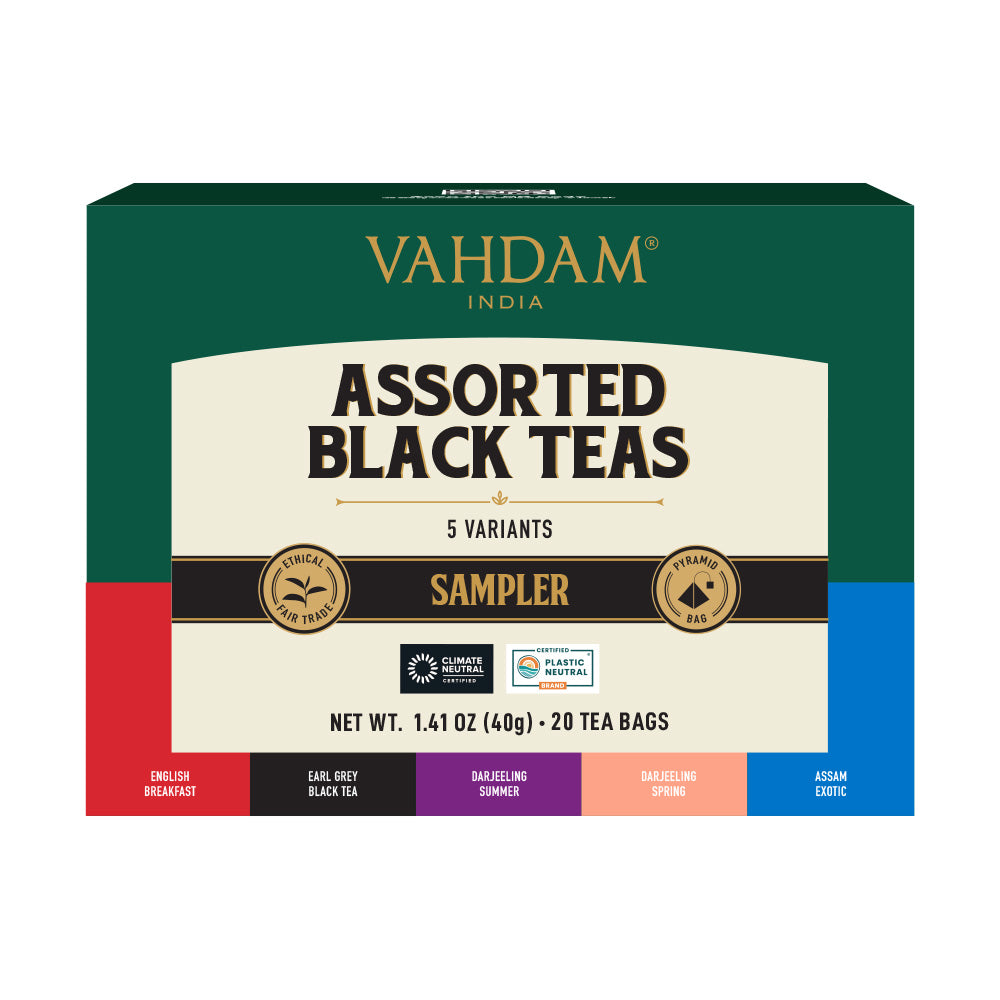 Assorted Black Teas Gift Set, 5 Variants