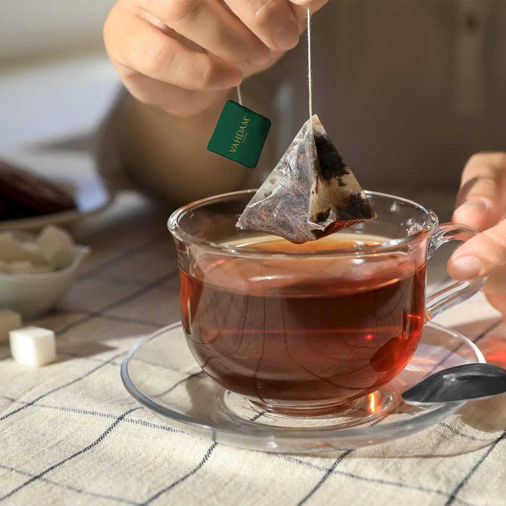 Darjeeling Summer Black Tea | 100 Long Leaf Pyramid Tea Bags