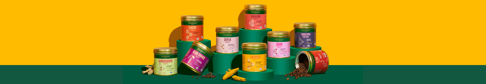 Premium Indian Spices Online | Single Origin & Organic Spices | VAHDAM®