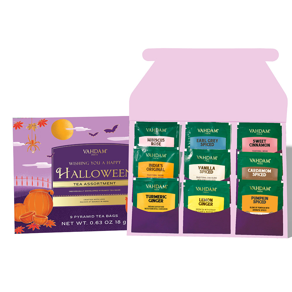 Halloween Tea Assortment, 9 Teas