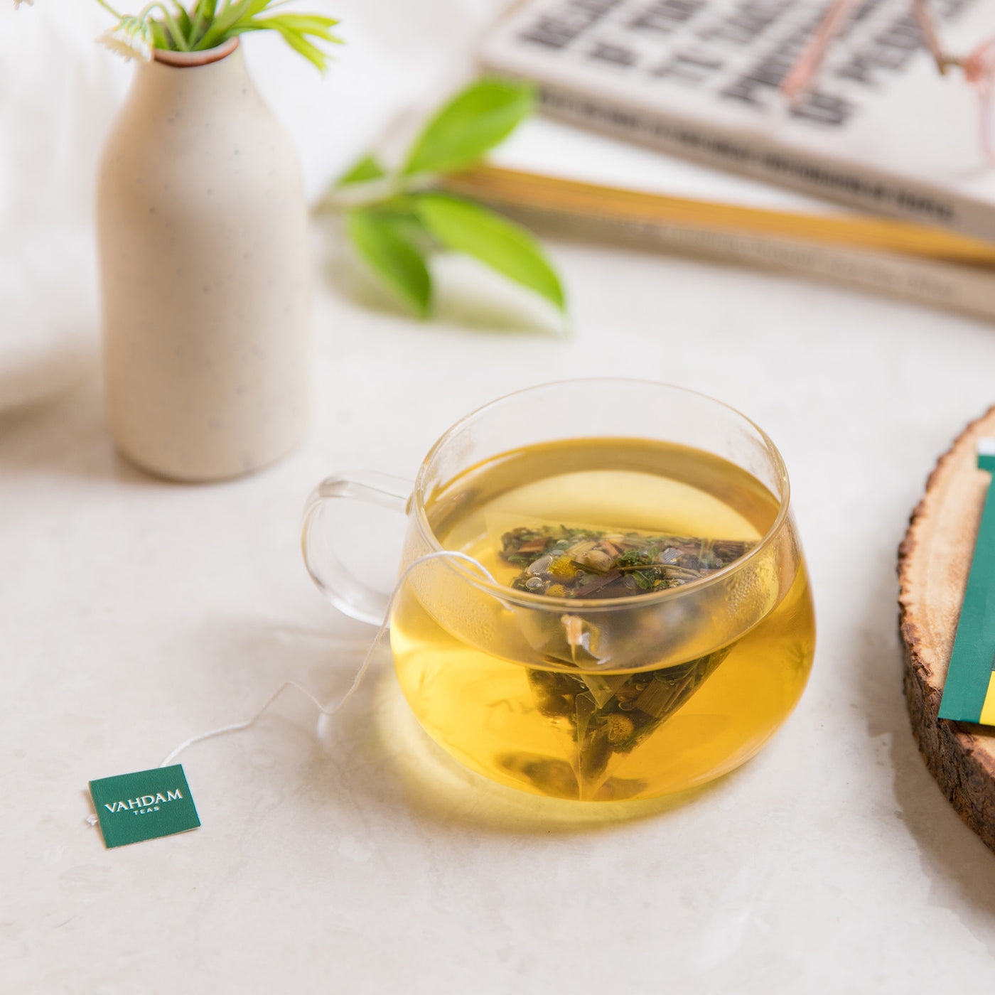 Himalayan Green Tea | 30 Long Leaf Pyramid Tea Bags