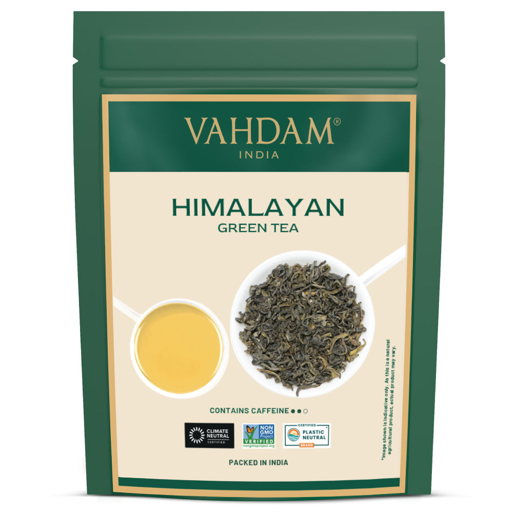 Himalayan Green Tea, 3.53 Oz | Premium Loose Leaf Green Tea | VAHDAM®