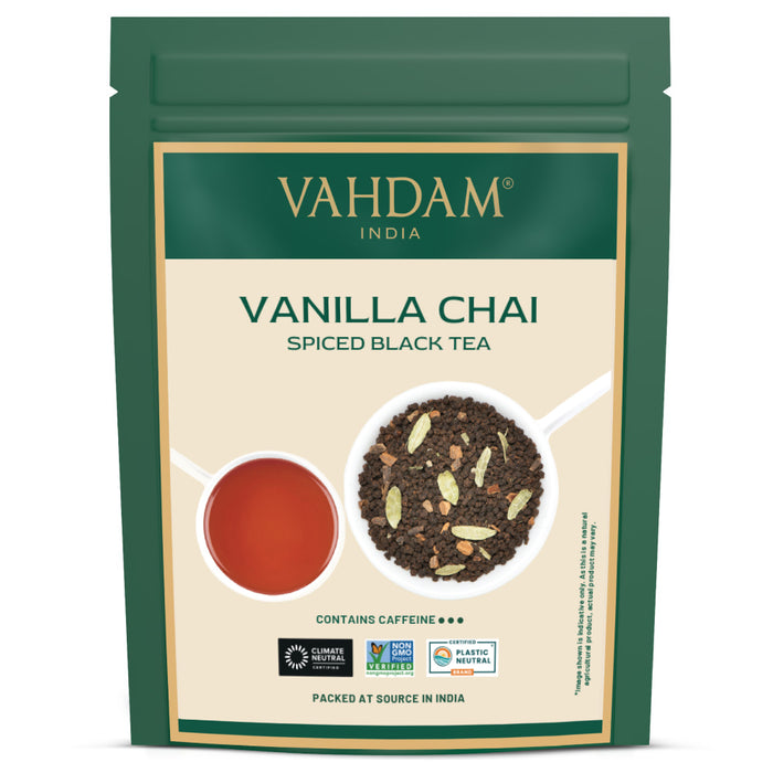 Vanilla Spiced Masala Chai | Loose Leaf Tea 3.53 Oz