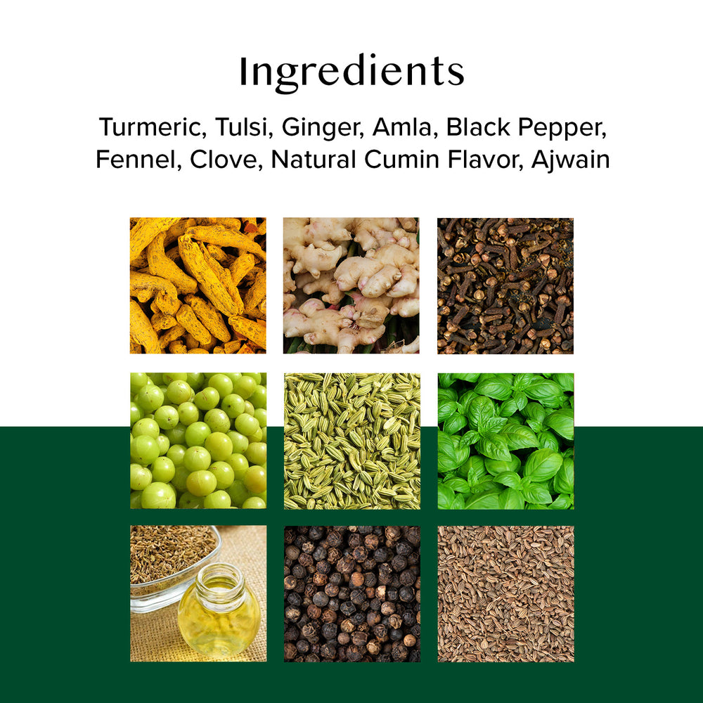 Vedic Kadha Herbal Tea Tisane, 100 Tea Bags | Caffeine Free | VAHDAM®