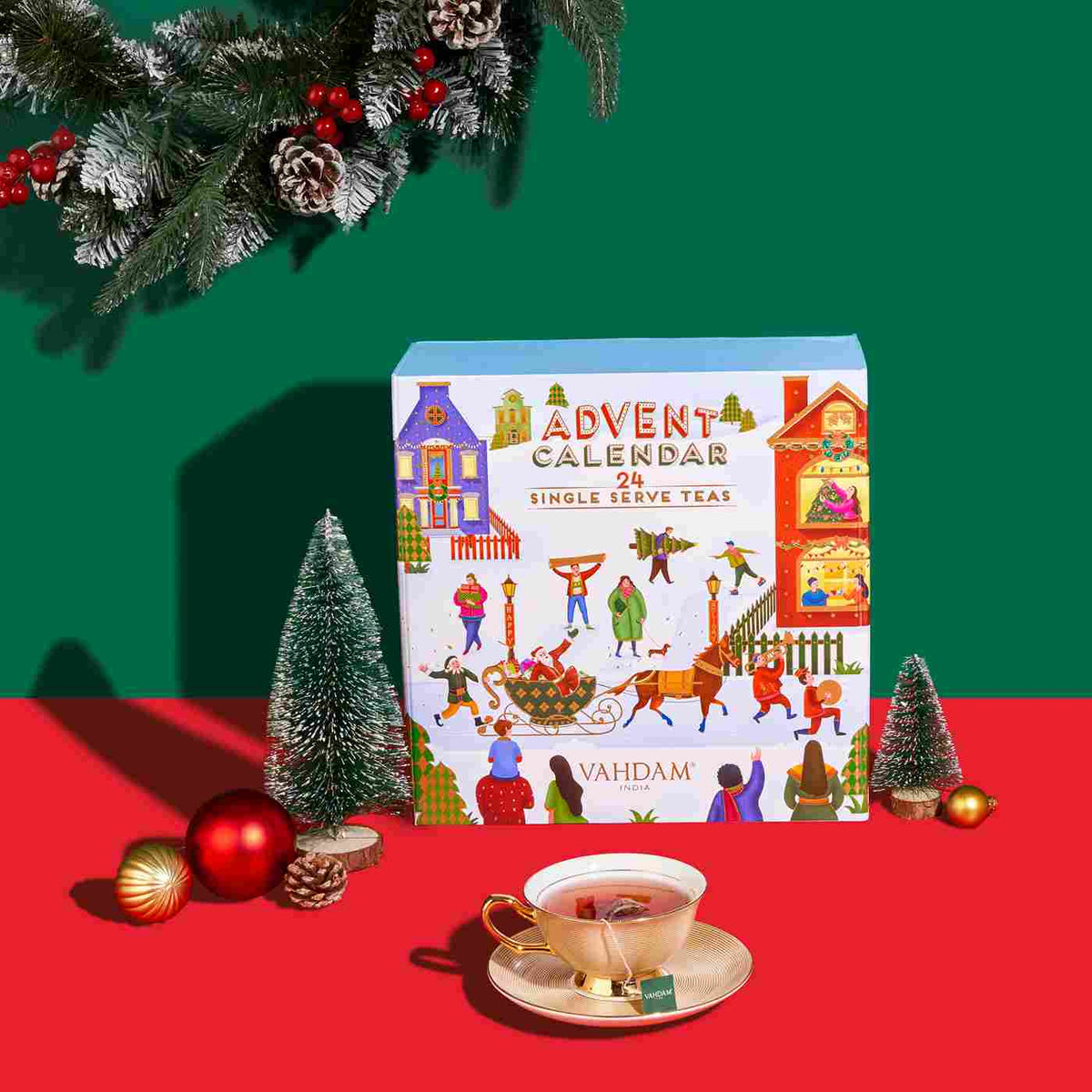Classic Christmas Special Advent Tea Gift Set 2023 (24 Variants, 120 ...